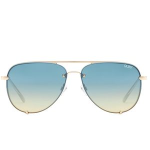 Quay Australia | Accessories | Nwt Quay High Key Mini Rimless Aviator ...